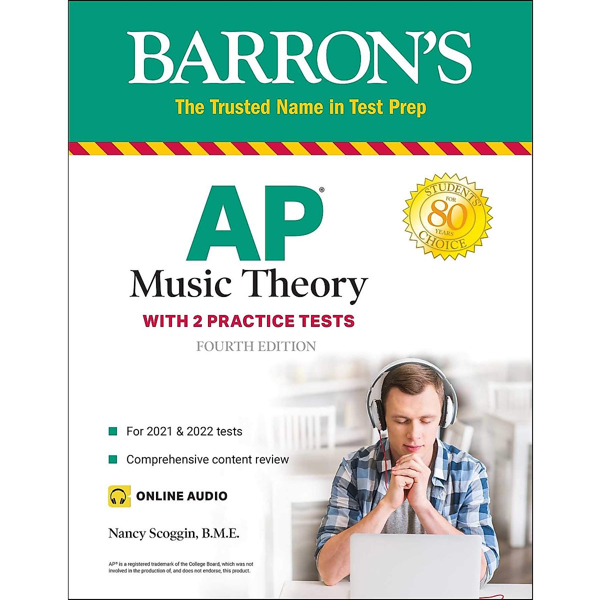 AP Music Theory: 2 Practice Tests + Comprehensive Review + Online Audio (Barron's AP)