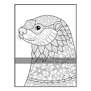 100 Animals: An Adult Coloring Book with Lions, Elephants, Owls, Horses, Dogs, Cats, and Many More!