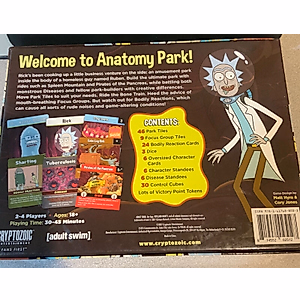 Cryptozoic Entertainment Rick and Morty Anatomy Park Game, 180 months to 1188 months