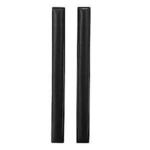 Headset Headband Cushion Pad for Sennheiser, 2 Pcs Replacement Headset Headband Cover for Sennheiser HD25 PC150 PC151 PC155 Over Ear Headset, Easy Installation (Black)