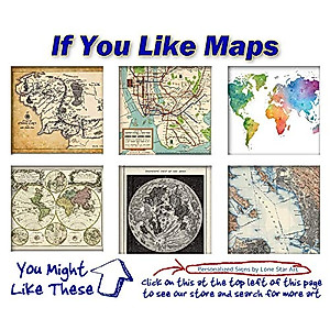 Ireland Map from 1844-11x14 Unframed Art Print Poster - Great Vintage Irish Home Decor Gift Under $15