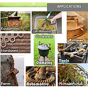 Evapo-Rust The Original Super Safe Rust Remover, Water-based, Non-Toxic, Biodegradable, 55 Gallon,Clear,ER014