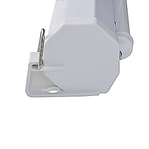 FZZDP 72 inch 16:9 Matte Gray Fabric Fiber Glass Electric Motorized Projector Screen Home Cinema Business School Bar