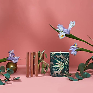 L’or de Seraphine Ares Scented Candle - Essential Oil Candle for Home, Notes of Cedarwood, Sage, and Eucalyptus, Sustainable Palm Wax, Clean, Long Lasting, Paraben-Free, 6.4oz