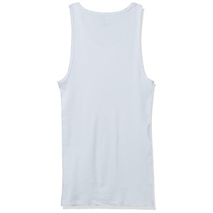 Calvin Klein mens 100% Cotton T-Shirt 3 count WHITE, TANK XL