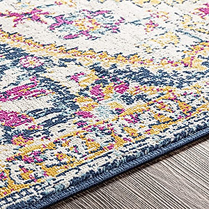 Artistic Weavers Nyburg Multi Area Rug,7'10" x 10',Burnt Orange/Medium Gray