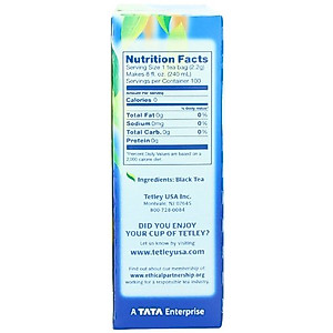 Tetley Inc Tea Bags, 100 Ct