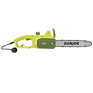 Sun Joe SWJ599E 14-inch 9-Amp Tree Limb Master Electric Handheld Chainsaw with Low-Kickback