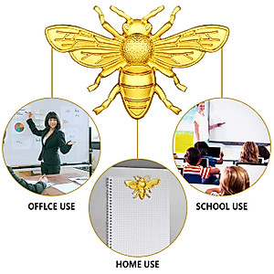 12 Pieces Bees Refrigerator Magnets Bees Fridge Magnets Cute Bee Whiteboard Magnets for Office Whiteboard Fridge Decorations Supplies