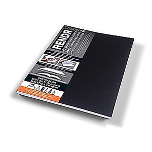 Crescent Creative Products RENDR Lay-Flat Soft Cover Sketchbook, 8.5 11-Inch