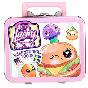 Basic Fun 10510BF2 Surprise-10 Styles Wave 2 Little Lucky Lunch Box Girls Collectible Lunchbox, Multicolour