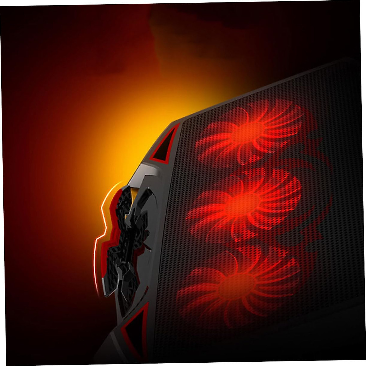 UKCOCO 3 Notebook Holder Laptopstand Anti Skid Pads Non-Slip Mat Nonslip Mat USB Cooling Pad Silent Laptop Cooler Laptop Cooling Stand Laptop Cooling Pad Mute Heat Sink Notebook Stand