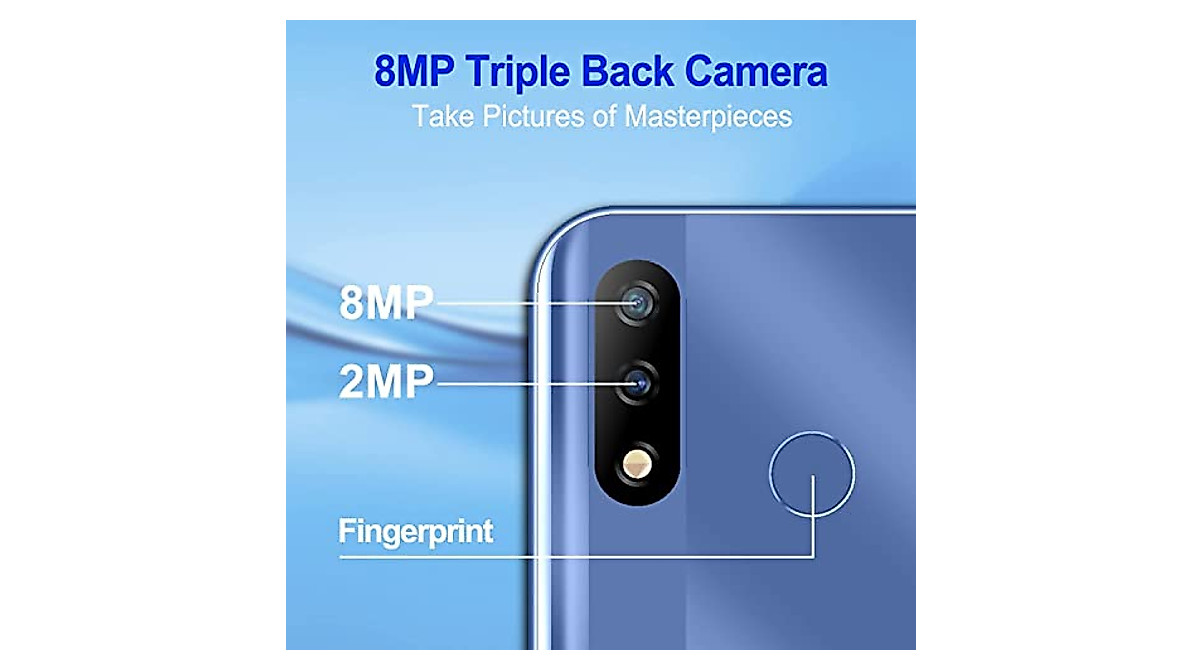 KXD D68S | 4G Unlocked Android Smartphone | 6.1 inch Waterdrop Full ...