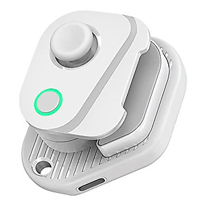 SamFansar Phone Joystick Portable Mobile Gaming Control Joystick Plug and Play Compatible with iPhone White