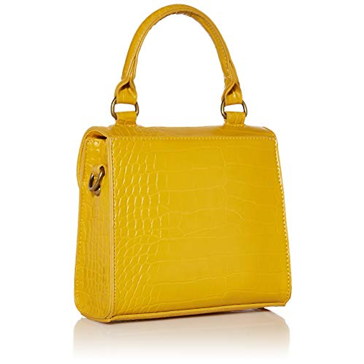 The Drop Women's Diana Top Handle Cross Body Bag Accessory, Sunflower, One Size