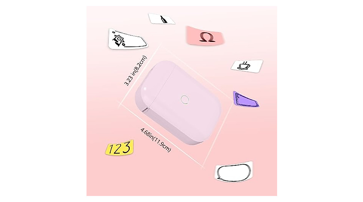 PikDik Mini Bluetooth Label Maker - Smart & Portable