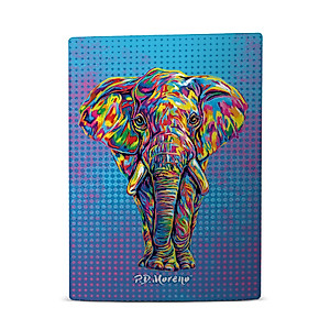 Head Case Designs Officially Licensed P.D. Moreno Elephant Animals II Vinyl Faceplate Sticker Gaming Skin Case Cover Compatible with Sony Playstation 5 PS5 Disc Edition Console