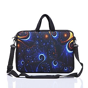 10-Inch Laptop Shoulder Sleeve Case and Tablet Bag for most 9.7" 10" 10.1" 10.2" Ipad/Notebook/eBook/Readers (classic blue)