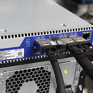 Wiitek 2M QSFP+ DAC Twinax Cable, 40GbE QSFP+ Direct Attach Copper Cable,30AWG Black, for Cisco QSFP-H40G-CU2M, Dell, Ubiquiti, D-Link, Juniper, Huawei, Mellanox, Mikrotik, SuperMicro