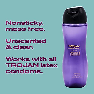 Trojan Lubes Arouses & Intensifies Personal Lubricant, 3 oz.