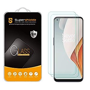 Supershieldz (2 Pack) Designed for OnePlus Nord N100 Tempered Glass Screen Protector, Anti Scratch, Bubble Free