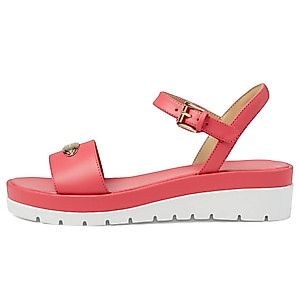 Michael Kors Darcy Flatform Sandal Geranium 8 M