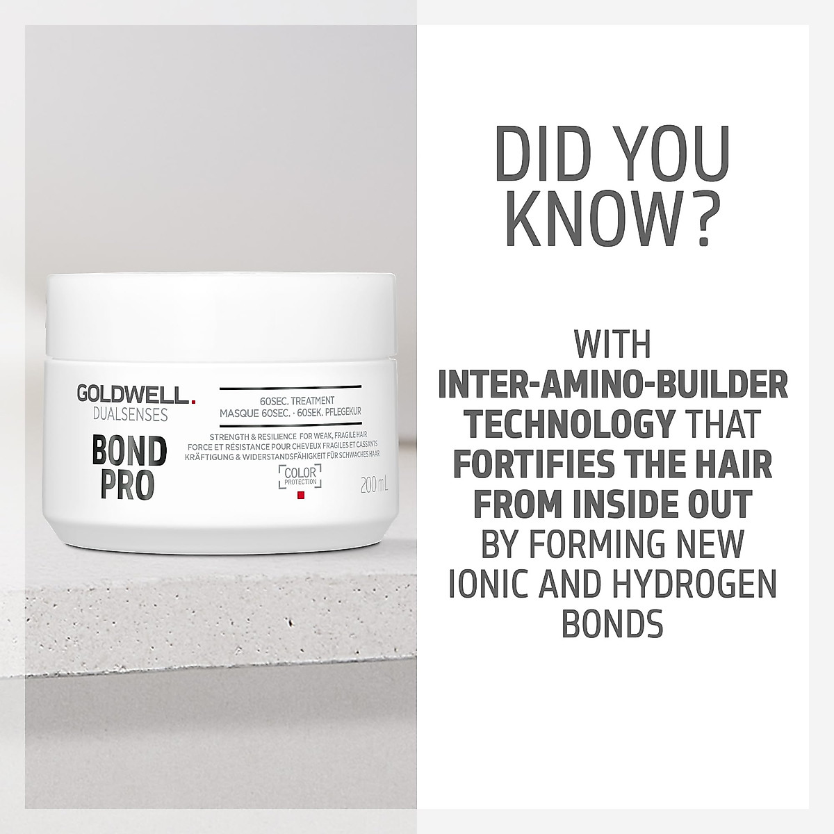 Goldwell Dualsenses Bond Pro Strengthening 60Sec Treatment 200mL