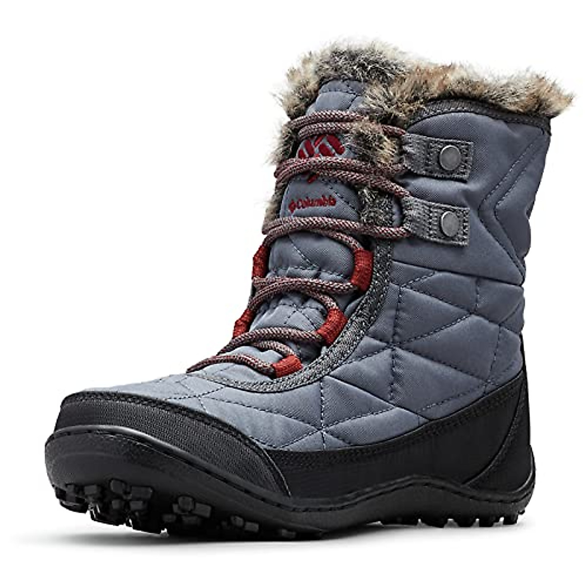 Columbia Women's Minx Shorty III, Graphite/Deep Rust, 8