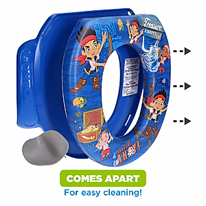 Disney Jake and The Never Land Pirates "Treasure Ahoy" Soft Potty, Blue