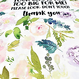 Baby Nursing Cover,Baby Car Seat Canopy,No Touch Sign Infant Stroller Cover Breastfeeding Cover,Soft Stretchy Nursing Cover Up for Baby (Leaf Flower)