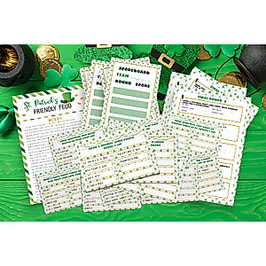 St. Patrick's Day Family Feud Quiz Game, St. Patrick's Day Party Decorations, St. Patrick's Day Party Games, St. Patrick's Day Party Favor, Family Activity, Feud Trivia Quiz-LMZSC 2