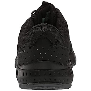 Saucony Women's Excursion TR15 Trail Running Shoe, Black/Jade, 8.5 Wide