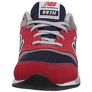 New Balance Kid's 997h V1 Lace-up Sneaker, Team Red/Pigment, 2 Wide Infant