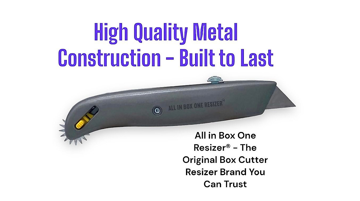 Efficient Box Resizer Tool - Scoring Wheel & Cutter