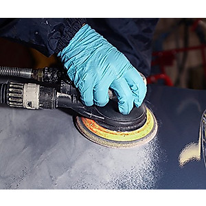 Adenna EPW446 Empower 8 mil Powder-Free Nitrile Exam Gloves, Medical Grade, Blue, Large, Box of 100