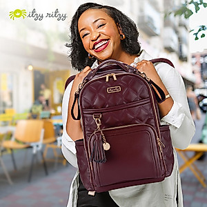 Itzy Ritzy Backpack, Monarch, Large