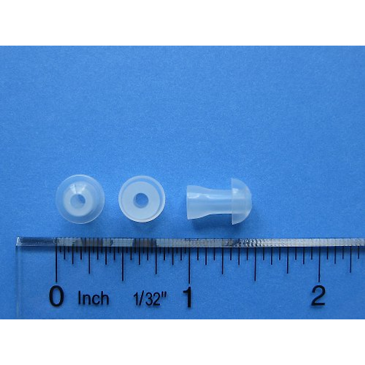 10 Small (S) Soft Replacement Mushroom Domes Eartips Earbuds Compatible with Siemens Touching, Motion, Nitro, Aquaris, Siemens Life, Lotus 12P 13P 13SP 23P 23SP 23M BTE (Behind The Ear) Hearing Aids