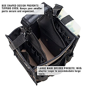 CLC Custom LeatherCraft 1528 Large Electrical and Maintenance Tool Carrier