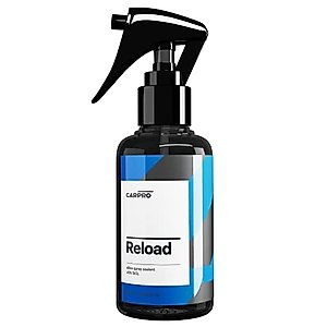 CARPRO Reload Spray Sealant and Sprayer with Sio2 (Quartz) Glass-Like Gloss, Hydrophobicity and Silica Nanotechnology, Repels Dirt, Spray-On, Wipe-Off Car Sealant, 100mL (3.4oz)