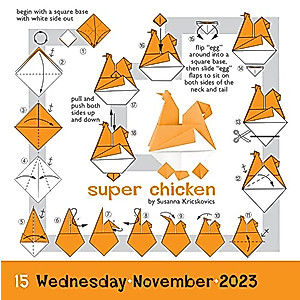 Origami Page-A-Day Calendar 2023: A Hobby the Whole Family Can Enjoy