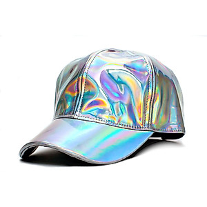 Back to The 80s Future Hat Curved Bill Rainbow Marty McFly Hat Cap Adult