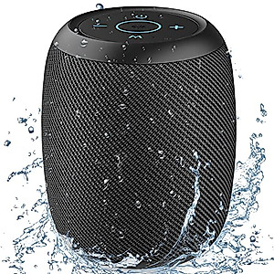 ZEALOT Bluetooth Speaker, Portable Speaker Bluetooth Wireless, 20W Stereo Bass Wireless Speaker, IPX6 Waterproof Speaker, 24H Playtime,Dual Pairing,TF Card/USB/AUX for Home,Travel, Hiking