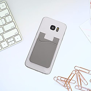 UKCOCO Phone Wallet Phone Wallet Phone Wallet Cell Phone Wallet 3pcs Single Layer Single Cards Bags Cards Cover Cards Purse Cards Covers Silicone Phone Wallet Cell Phone Wallet Card Holder Wallet