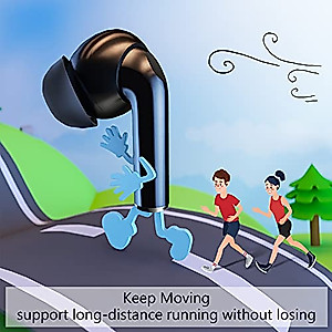 Bscame ANC Bluetooth Headphones in Ear Wireless Earbuds Wireless Earphones Sport Noise Cancelling Bluetooth 5.2 Touch Buttons Waterproof for Sports Fitness