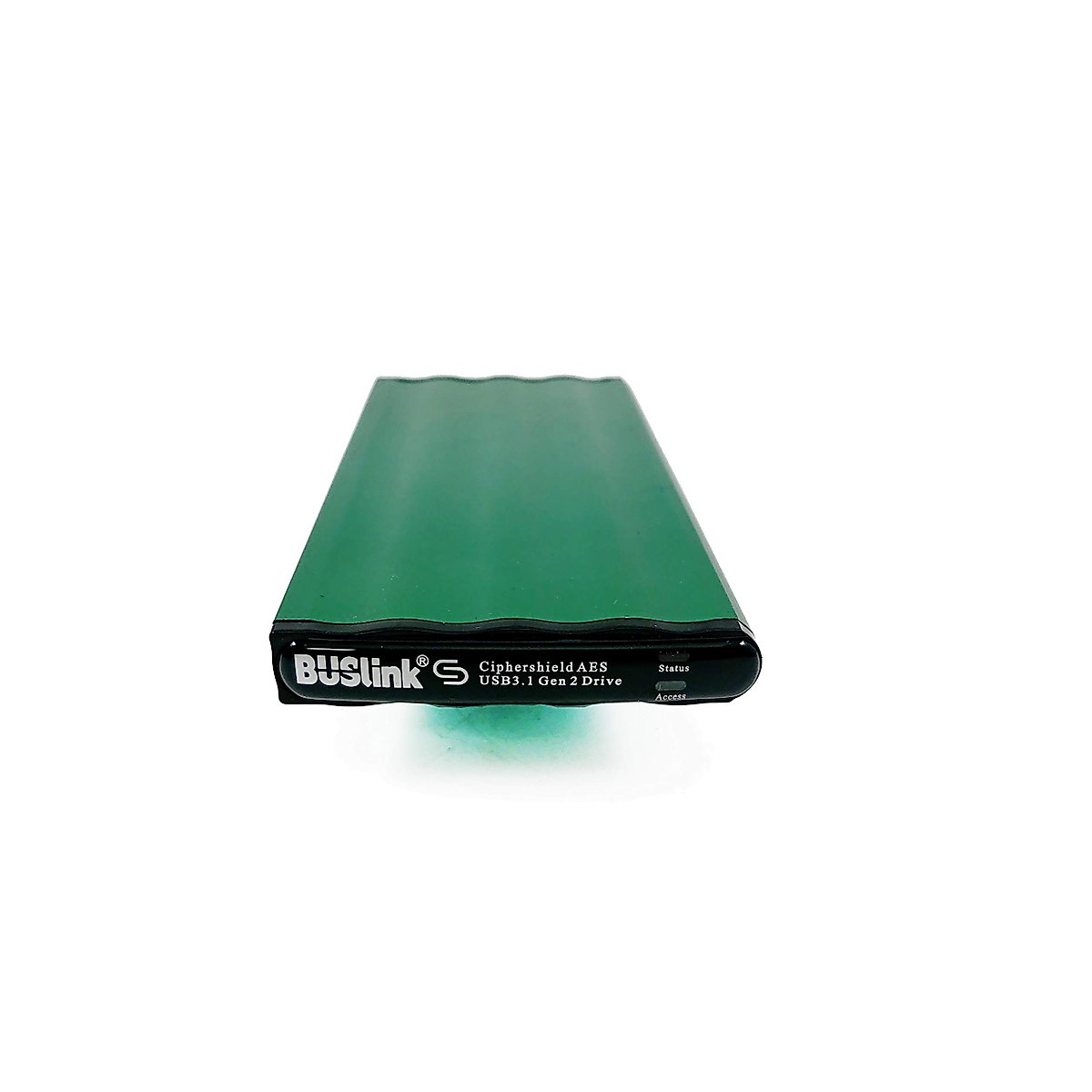 DSE-2TG2C 2TB HDD USB-C 3.2 Gen 2 CipherShield FIPS 140-2 256-bit AES HIPAA Hardware Encrypted External Slim Drive