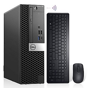 Dell OptiPlex 7060 Windows 11 Desktop Computer,Intel 8th Gen i7-8700 Hexa Core,16GB DDR4 Ram New 1TB NVMe M.2 SSD,AX210 Built-in WiFi 6E & Bluetooth 5.2,New Wireless Keyboard & Mouse (Renewed)