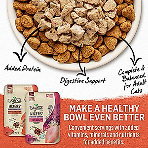 Purina Beyond Natural, Limited Ingredient Wet Cat Food Complement Variety Pack, Mixers+ Digestive Support - (2 Packs of 8) 1.55 Oz. Pouches
