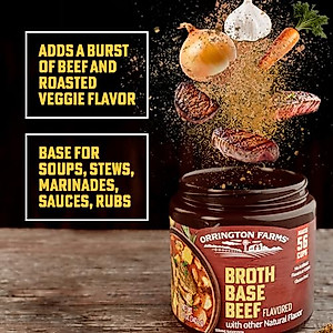 Orrington Farms Beef Flavored Broth Base & Seasoning, 12 Ounce