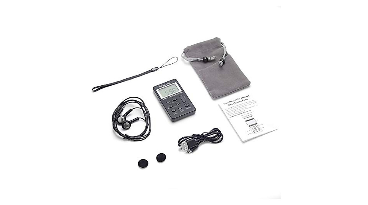 Portable AM/FM Pocket Radio: Best Reception & Rechargeable