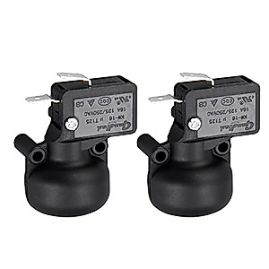 Aupoko Micro Anti Tilt Dump Switch for Patio Heater, 2Pcs THP-ATM Tip Over Switch Fits for Propane Gas Patio Heater Tank Top Cabinet heaters Outdoor or Room Heater FD4 Dump Switch 16A 125VAC 20A T125